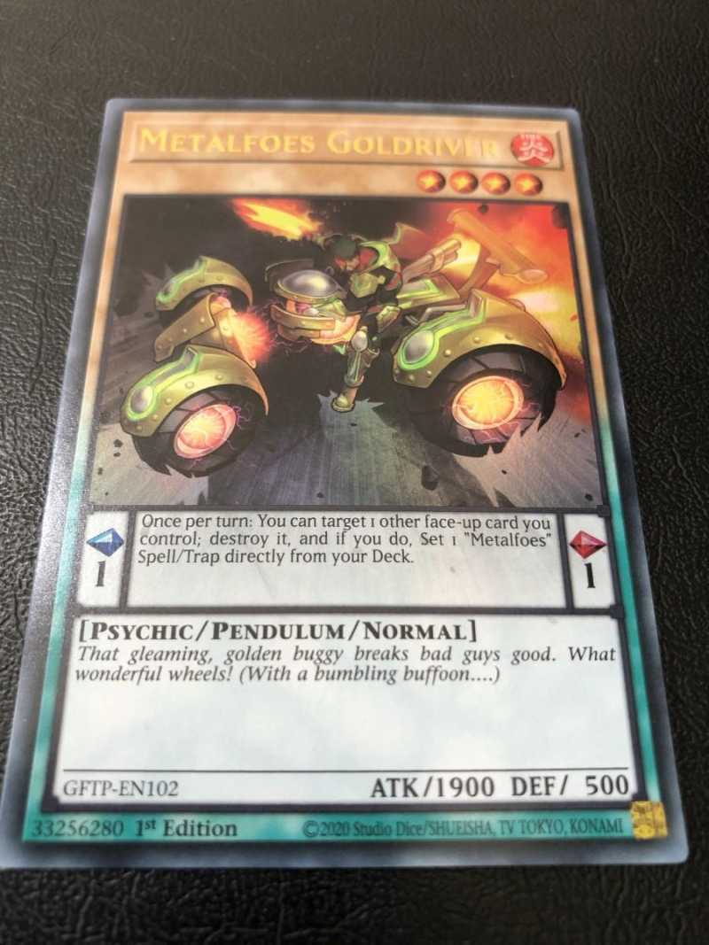 Jual Kartu Yugioh Original Metalfoes Goldriver Ultra Rare Di Seller ...