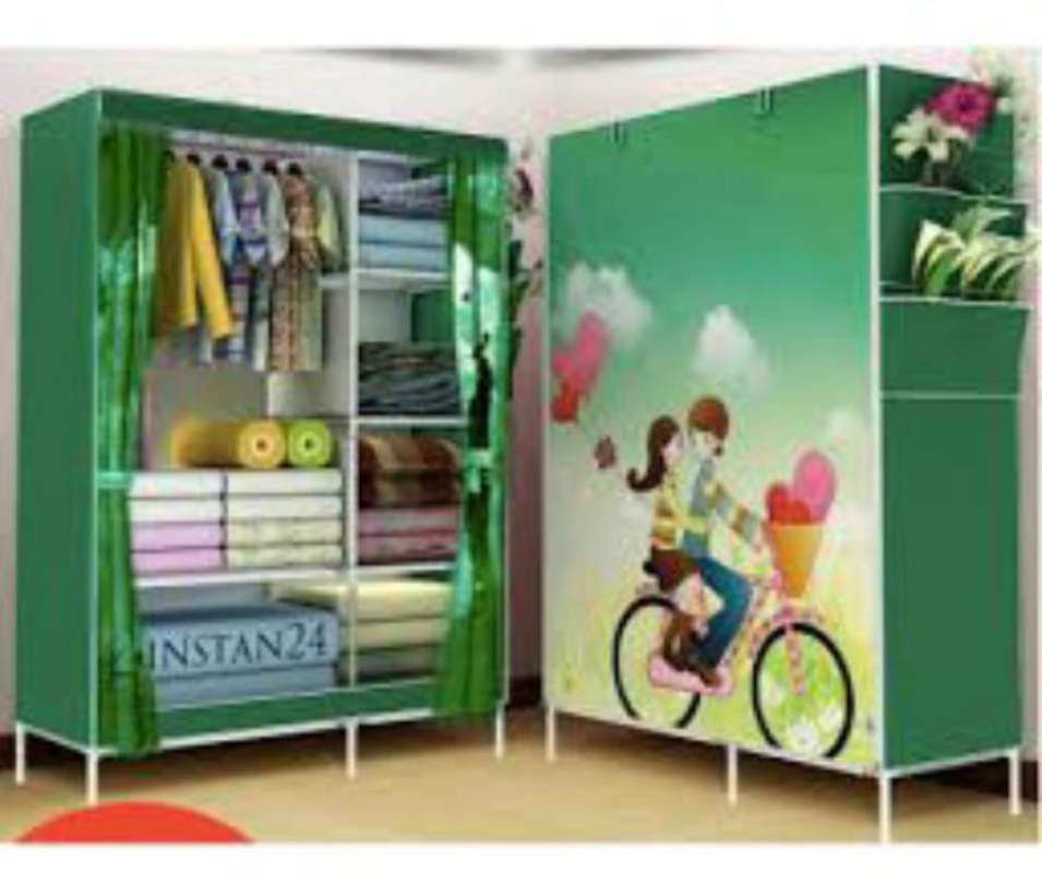 Jual Lemari Kain Karakter Lemari Pakaian Serbaguna - Couple di Seller ...