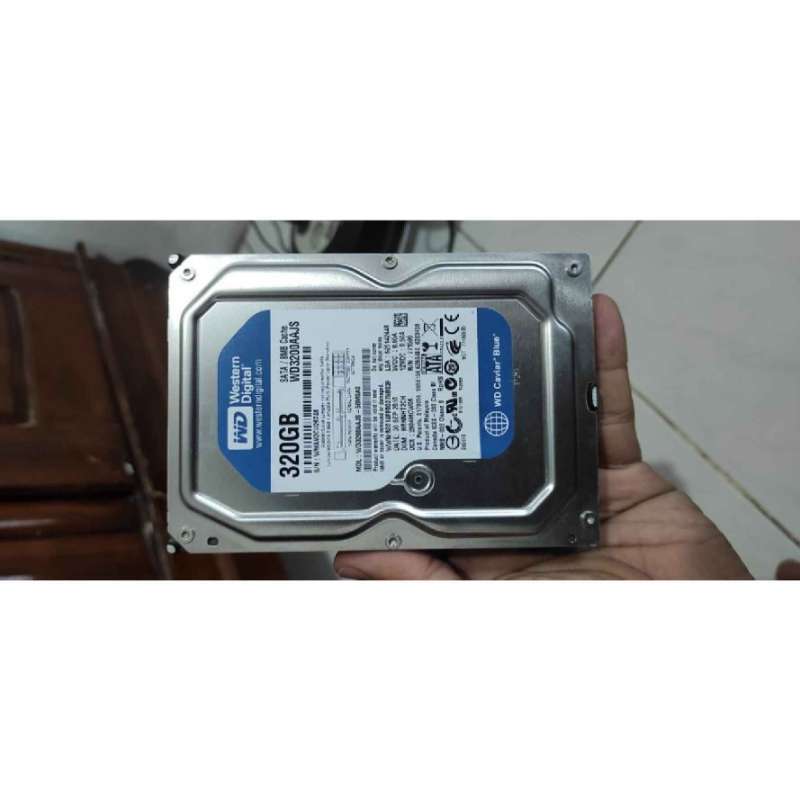 Jual Harddisk HDD PC Desktop 3.5 Inch 320 GB Tebal WD Western Digital Blue di Seller DimZz_Shop ...