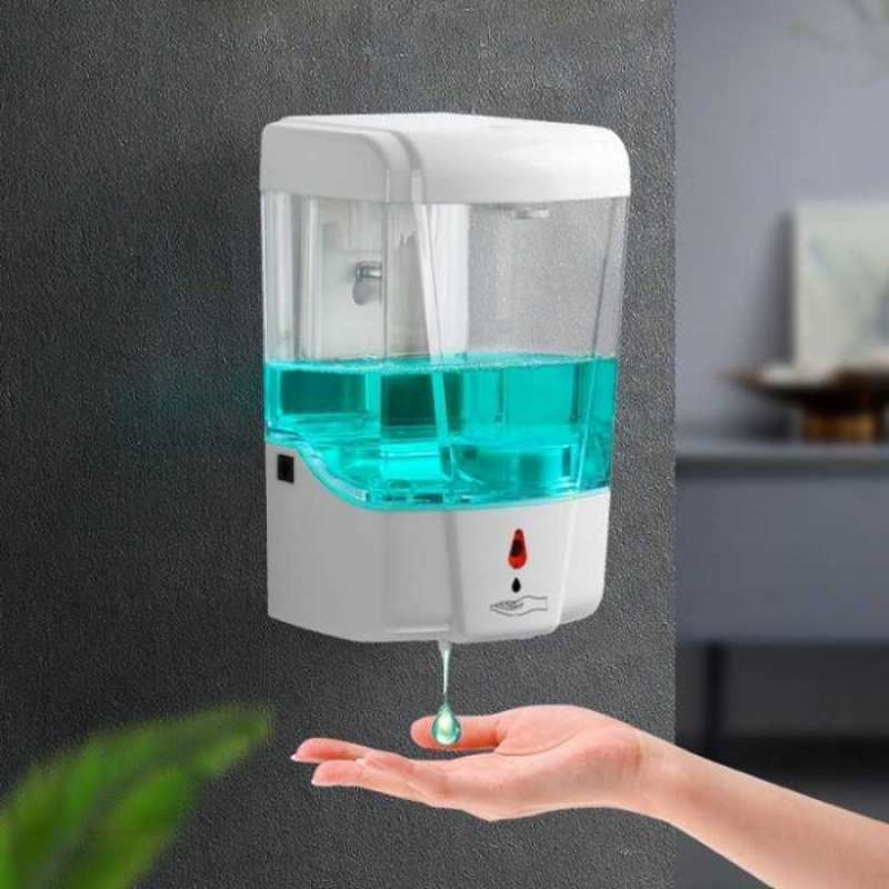 Promo Contacless Wall-Mounted Automatic Liquid Soap Dispenser Sensor ...