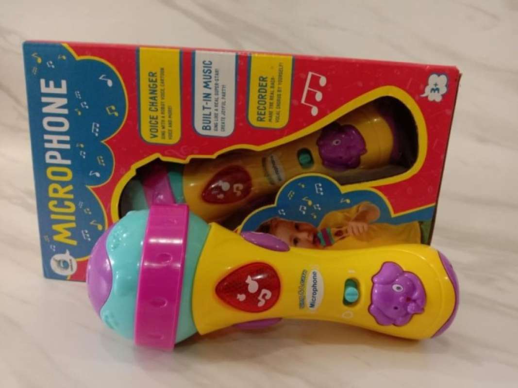 Jual Mainan Microphone Anak Sing And Learn No.5258d Di Seller Blue Mart ...