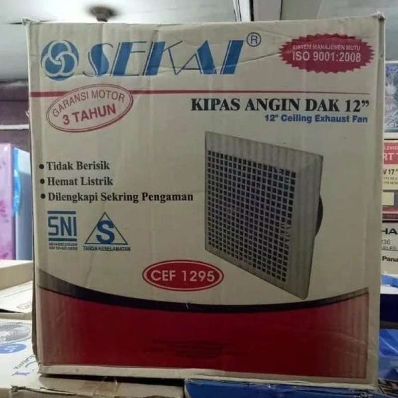 Jual Sekai Cef1295 Exhaust Plafond Ceiling 12 Inch Cef 1295 di Seller ...