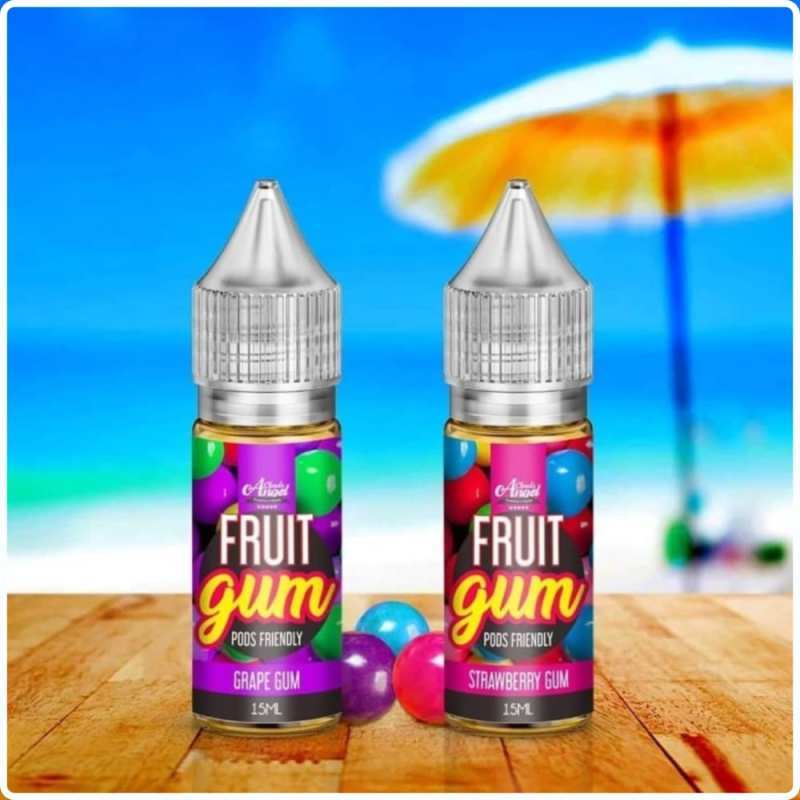 Jual Fruit Gum Pods Friendly 15Ml By Angel - Liquid Fruit Gum Salt Nic ...