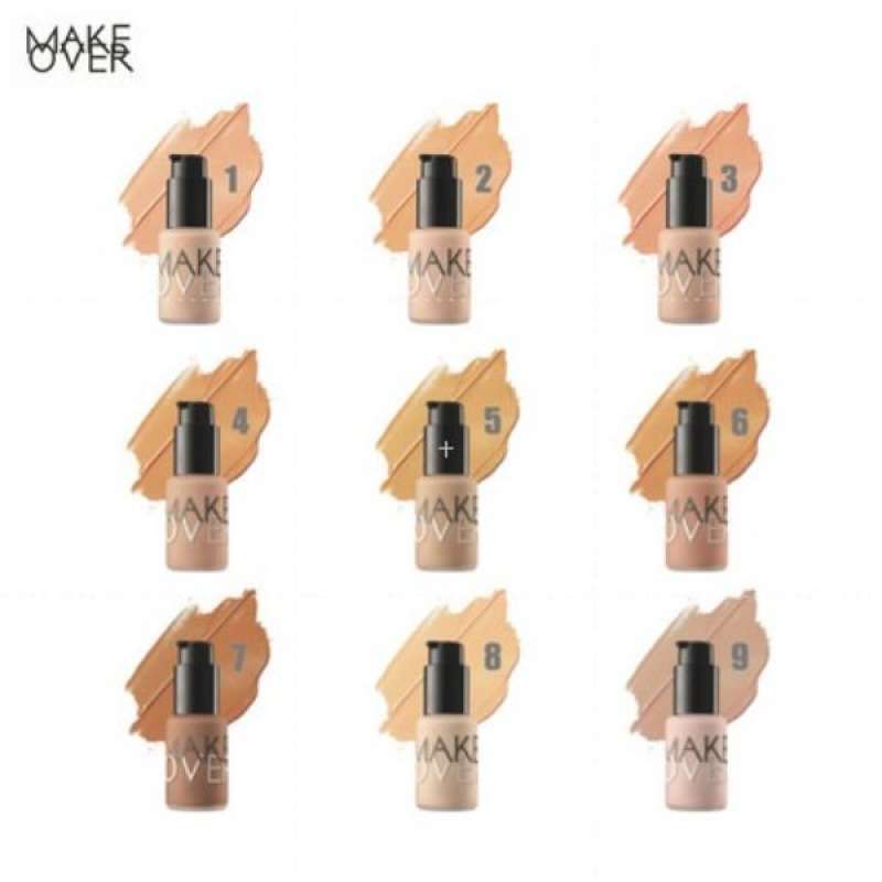 Jual MAKE OVER Powerstay Weightless Liquid Foundation - W33 di Seller ...