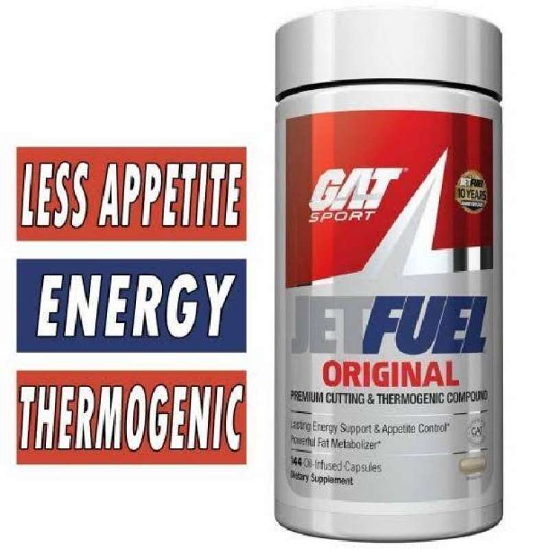 Jual Gat Jetfuel Jet Fuel Original - Thermogenic Fat Burner 144 Caps Di ...
