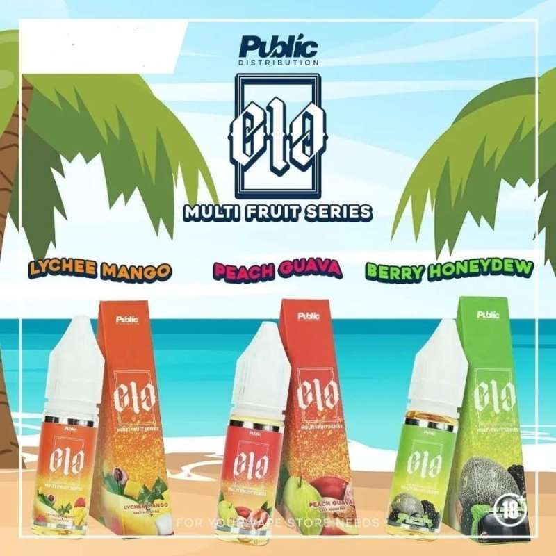 Jual ELO MULTI FRUIT SERIES 15ML PEACH MANGO LYCHEE BERRY di Seller gazafiesca - Babakan ...