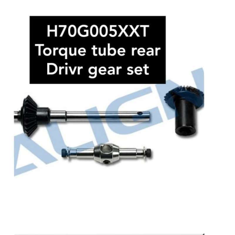 Promo heli align 700 H70G005XXT torque tube rear drive gear set Diskon ...