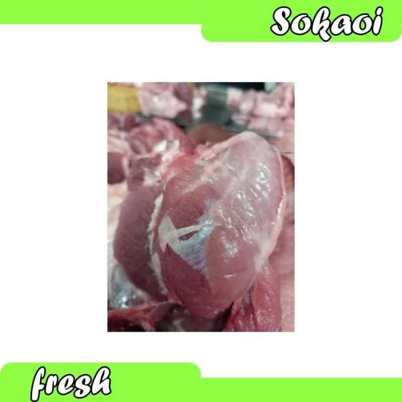 Jual DAGING PAHA BABI DAGING SEGAR DAGING FRESH 250 GR di Seller SOKAOI ...