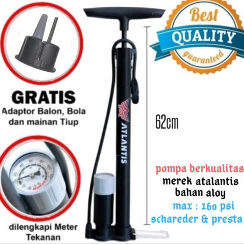 Promo Pompa Atlantis/Pompa Ban Sepeda Motor/Pompa Pacifik/Balon Mobil ...