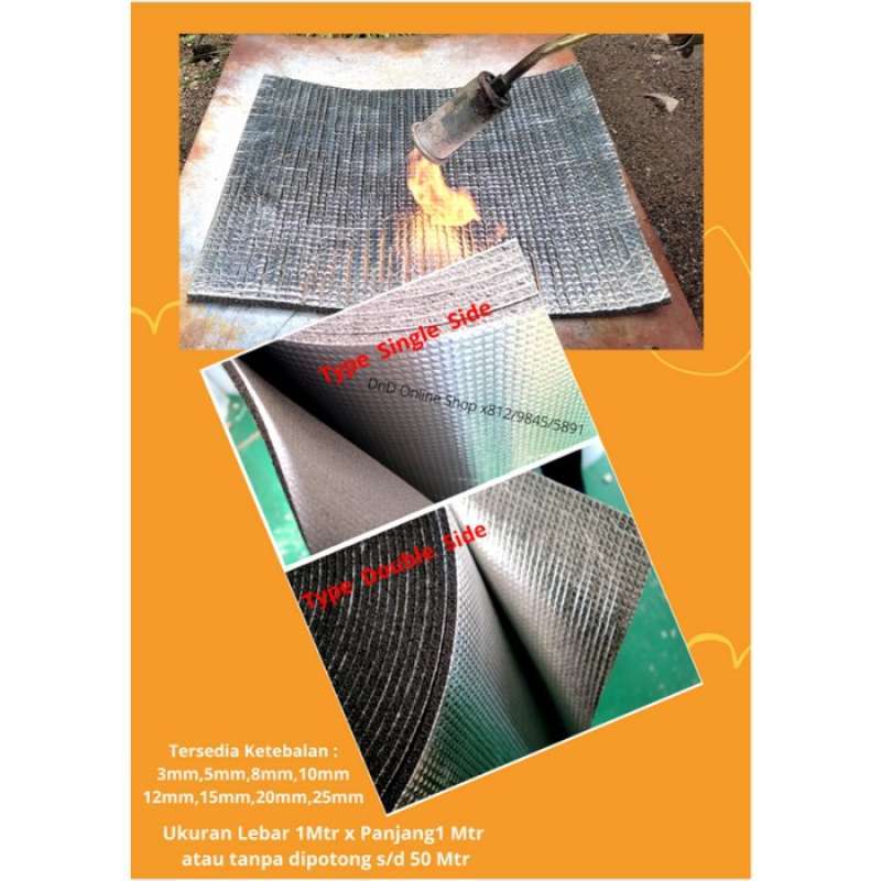 Jual Peredam Panas Dan Suara Atap Rumah 12mm X 1m X 1m Gedung Pabrik ...