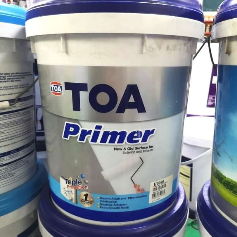 Promo Toa Primer Cat Dasar Interior Exterior 20 L Sealer Cat Tembok ...