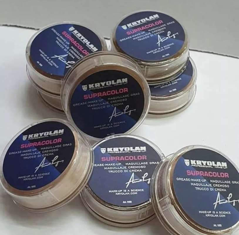 Promo Original Kryolan Supracolor Sample Size (mini 8gr)exp Panjang ...