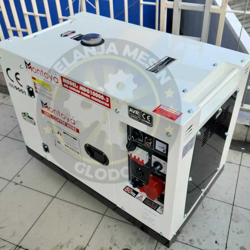 Jual Genset 10 Kva 3 Phase Montoya Mdg10000-3 Genset Diesel Usa ...
