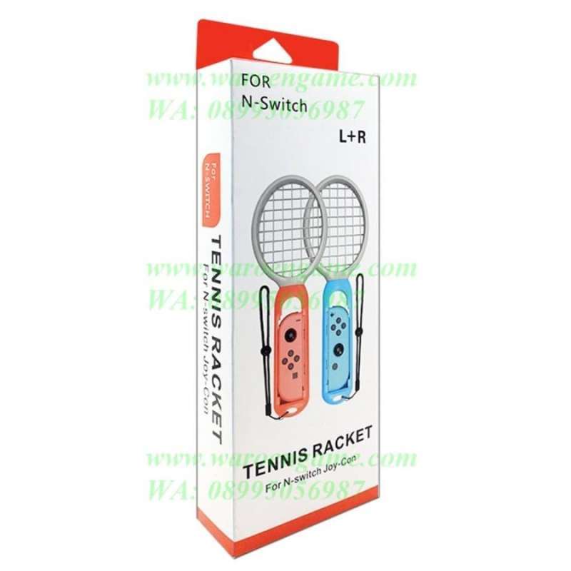 Jual Nintendo Switch Racket Tennis Twin Pack Neon Blue and Red (1 Pair ...