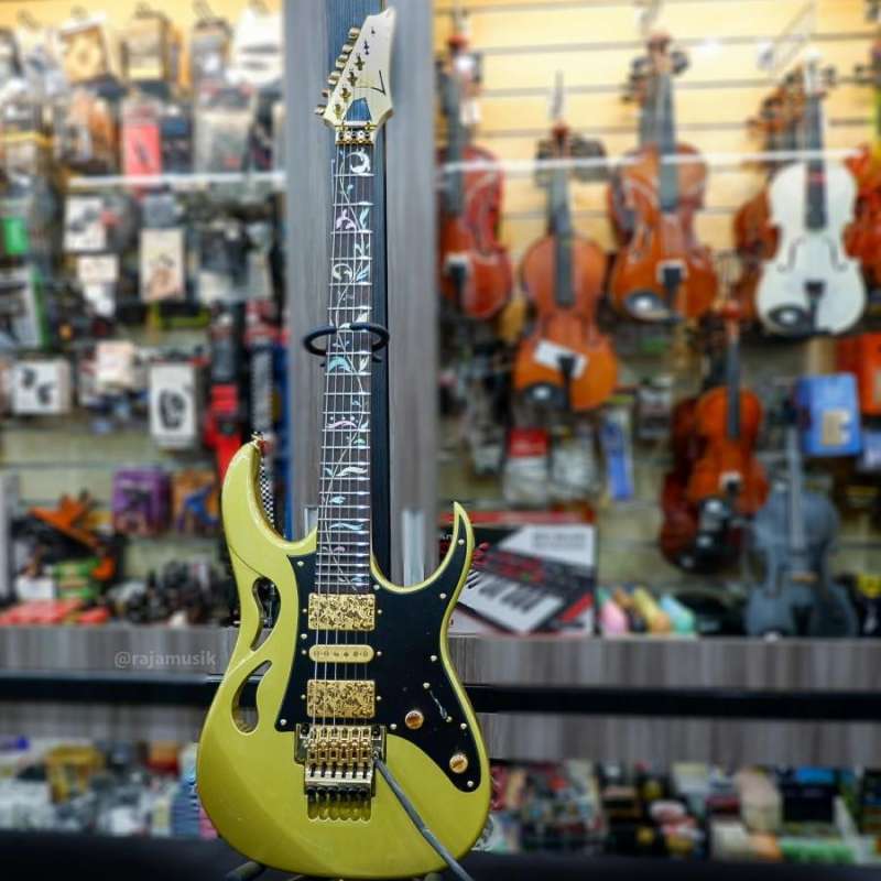 Jual Gitar Elektrik Ibanez Jem Pia Gold Di Seller Raja Sport & Musik ...