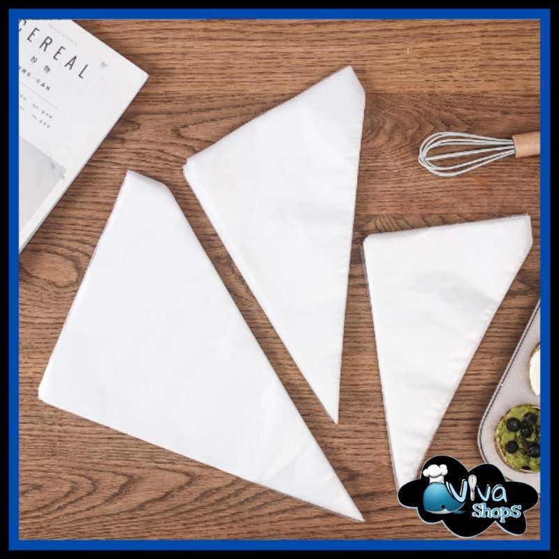 Jual Plastik Segitiga / Papping Bag / Plastik Contong Penghias Kue ...