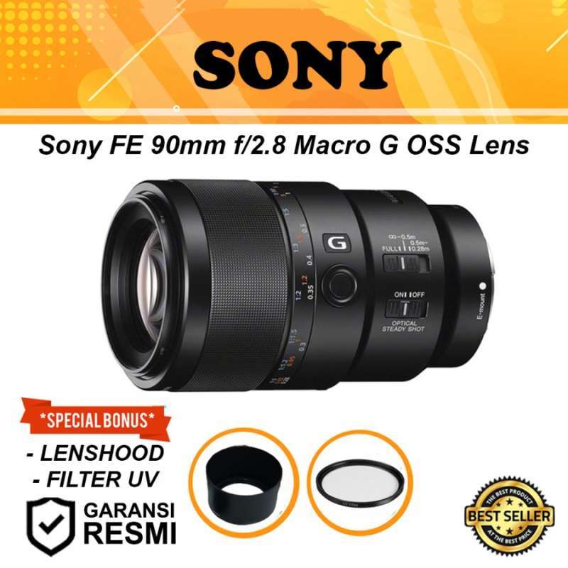 Jual Sony Fe 90mm F2.8 Macro G Oss Lens Full Frame Original Resmi Di ...