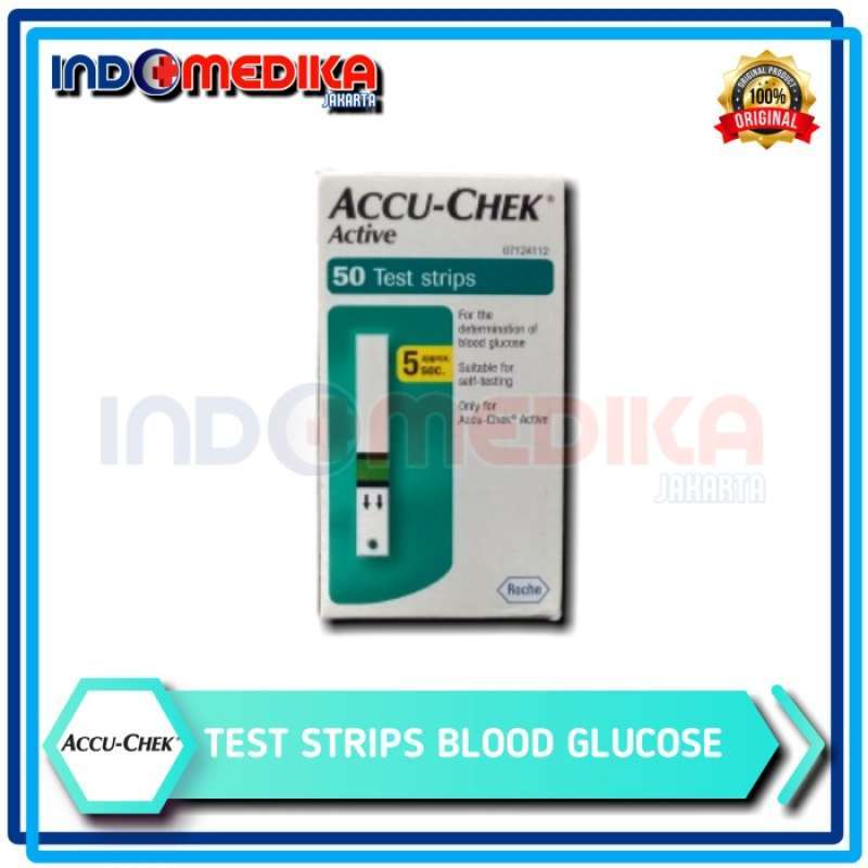 Jual Strip Accu Check Active / Stri Gula Accu Chek di Seller Ella Store ...