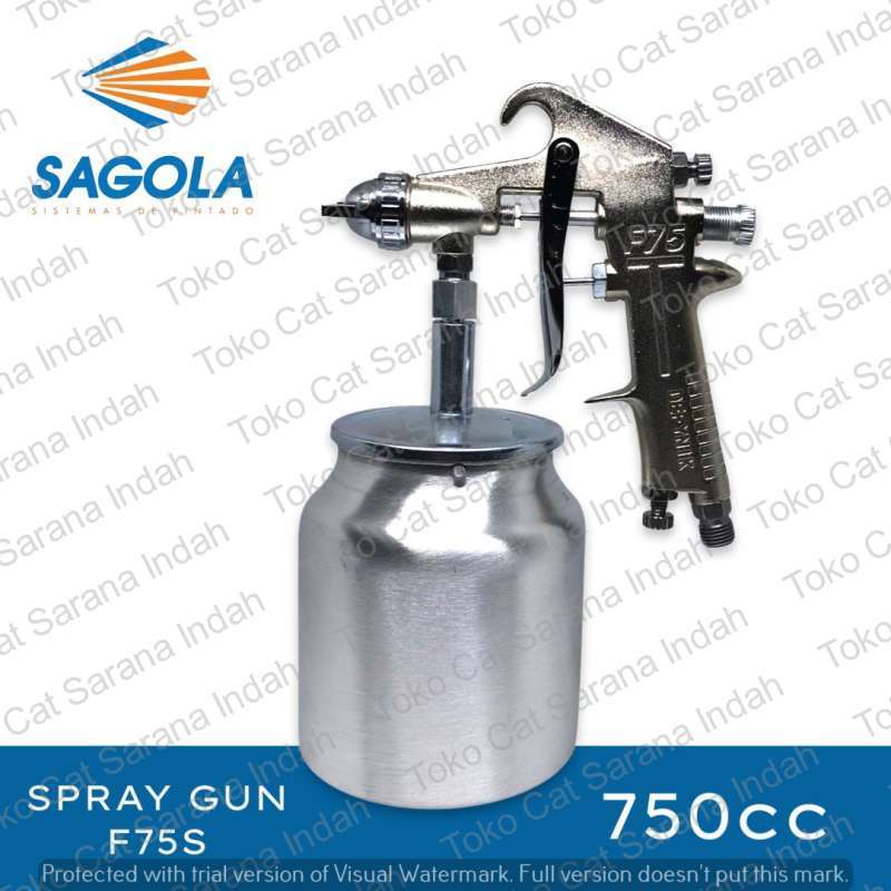 Jual Defynik Spray Gun F 75 S Tabung Bawah 750 Cc Spray Gun Sagola ...