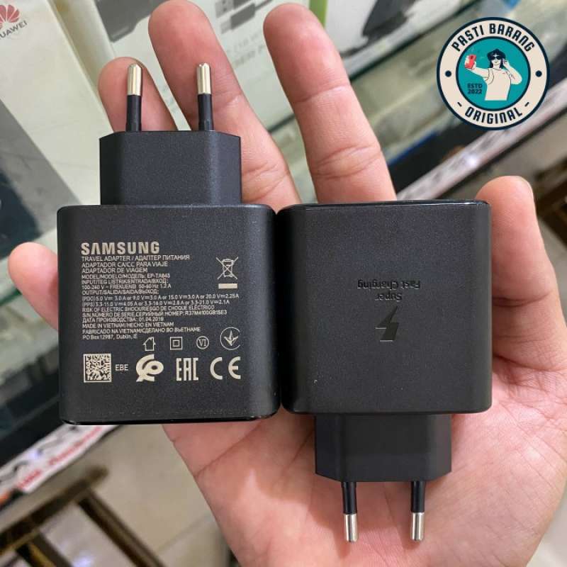 Jual Jual Travel Adapter Samsung S22 Ultra Adaptor 45w 100% Original ...