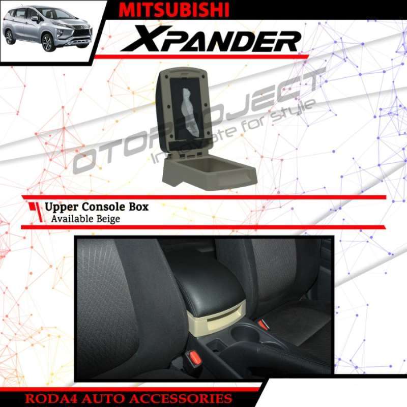 Promo Upper Console Box Arm Rest Kulit Mitsubishi Xpander Diskon 9% di ...