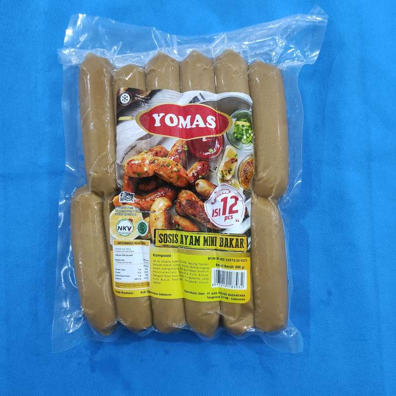 Jual yomas sosis ayam mini bakar 500g di Seller Yulina Frozen Food ...