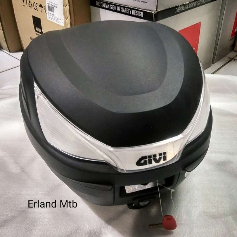 Promo Box Motor Givi B27 NT Mika Putih Top Box Givi Diskon 9% di Seller ...