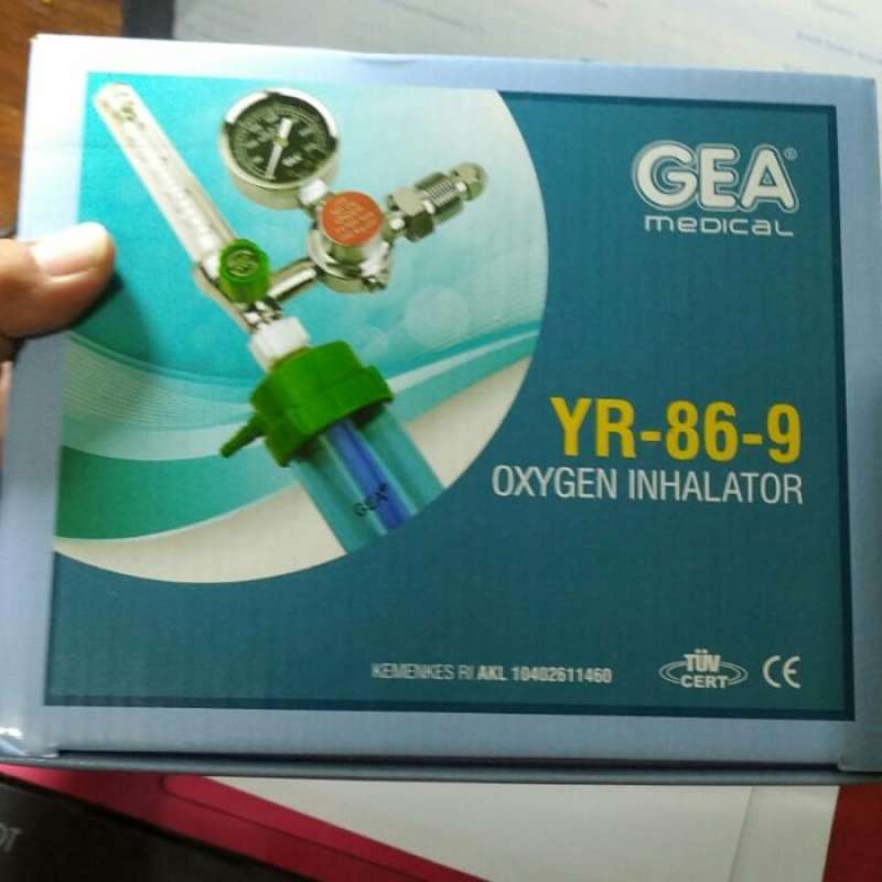 Jual REGULATOR OKSIGEN (INHALATOR O2) MERK GEA MEDICAL YR-86-9 di ...