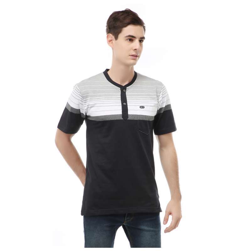 Kaos Pria Motif Salur Gratis Ongkir 🏷️ Harga Murah Januari 2026