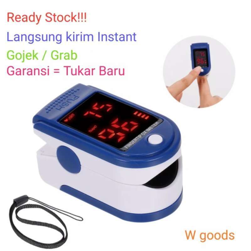Jual Oxymeter Oximeter Alat Ukur Detak Jantung + Oksigen dalam darah ...