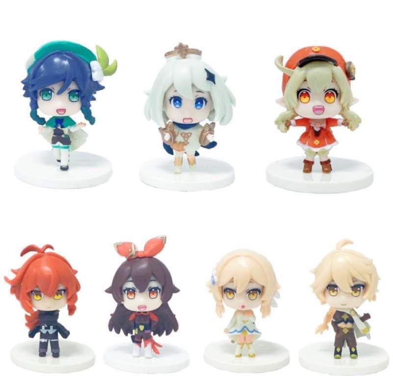 Promo FIGURE GENSHIN IMPACT SET 7 PCS Diskon 5% di Seller tavisha store ...