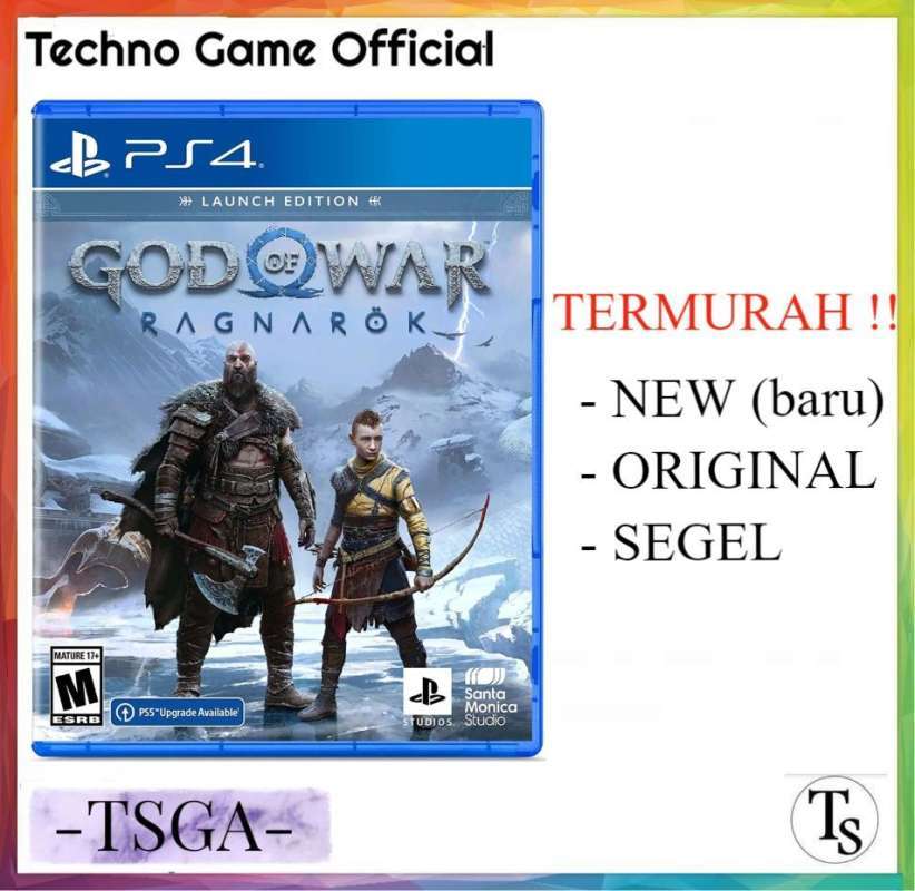 Jual PS4 God Of War Ragnarok / Kaset CD BD PS 4 GOW Ragnarok di Seller Techno S General Auto ...