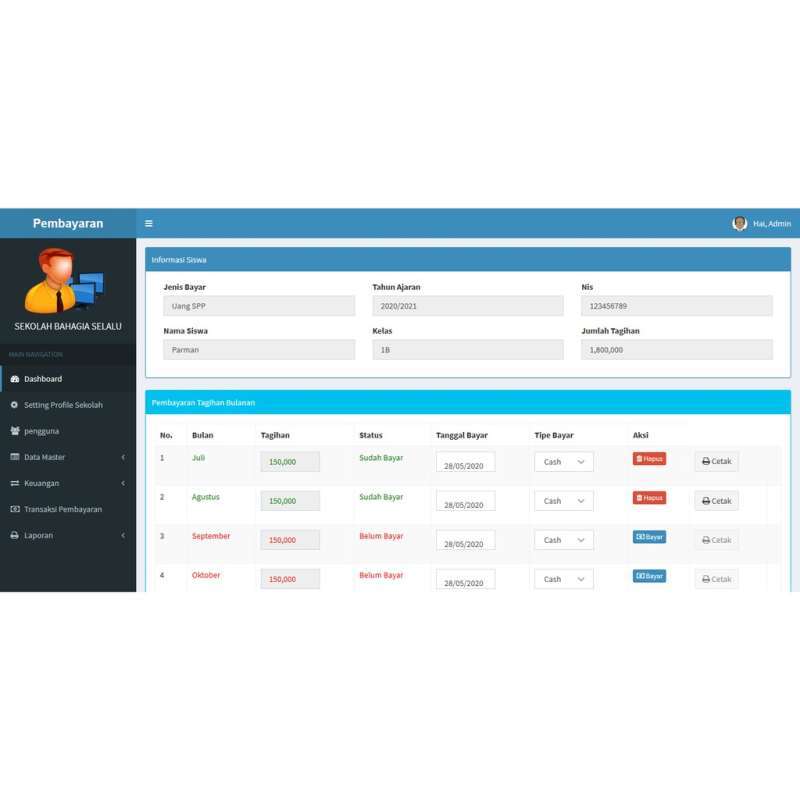 Jual Source Code Aplikasi Pembayaran SPP Sekolah dan Tagihan lainnya ...