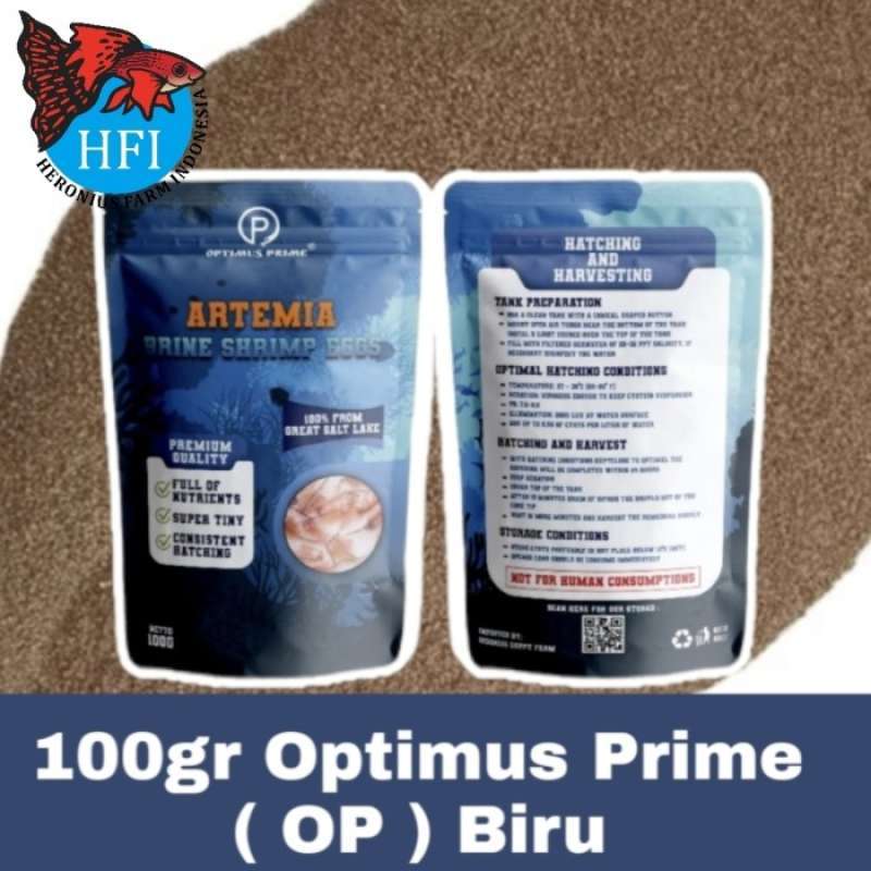 Jual Artemia Optimus Prime Net 100 Gram di Seller Kratos - Pegangsaan ...