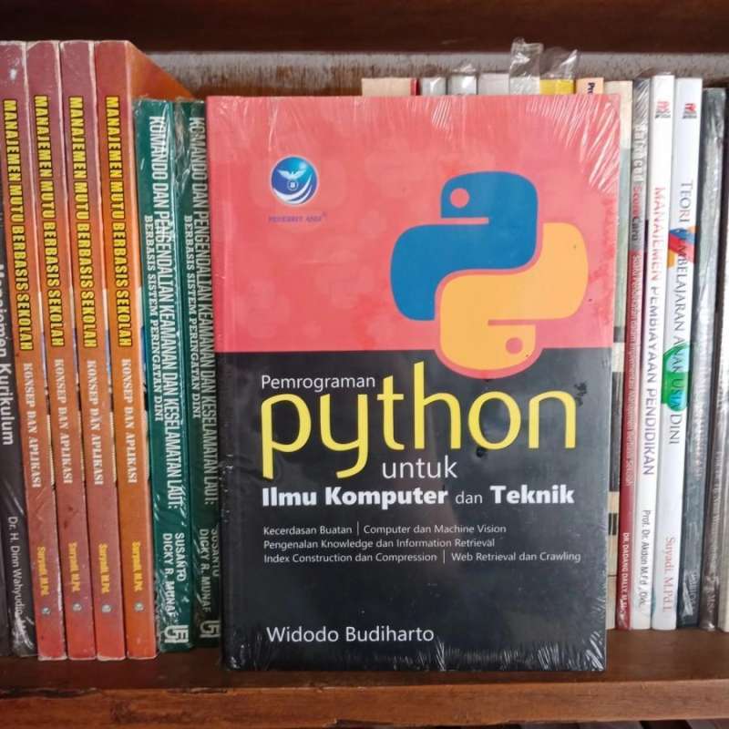 Jual Pemograman python untuk ilmu komputer dan teknik #widodo budiharto ...