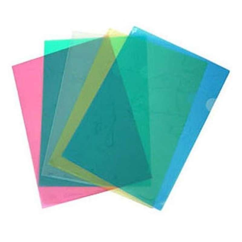 Jual Map L Transparan/ Map Plastik/ Document Di Seller Aneka Stationery ...