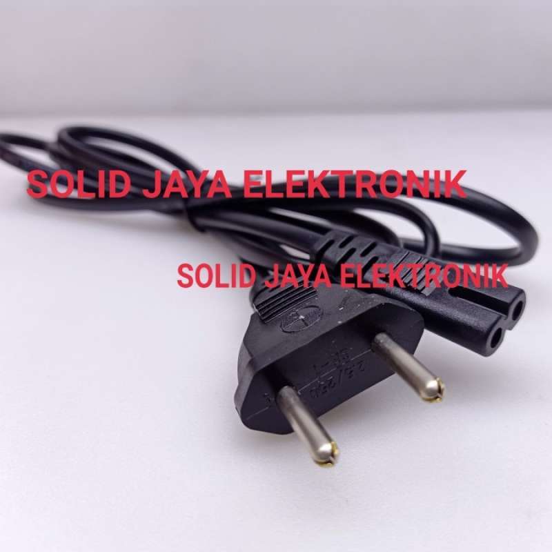 Promo KABEL AC KABEL LISTRIK 2 PIN MODEL ANGKA 8 KABEL AMPLIFIER PSU ...