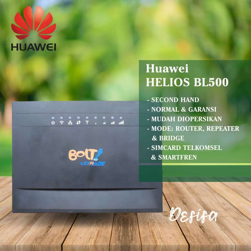 Jual Modem WIFI LTE BOLT BL-500 BL500 HELIOS UNLOCK 2300 Mhz Wireless di Seller Defifa Moslem ...