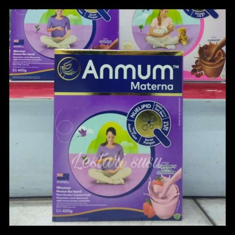 Jual Susu Ibu Hamil anmum materna strawberry white choco 400 gr di ...