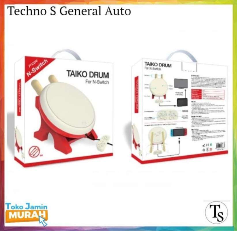 Promo Taiko Drum For Nintendo Switch - Drum Taiko Nintendo Switch New ...
