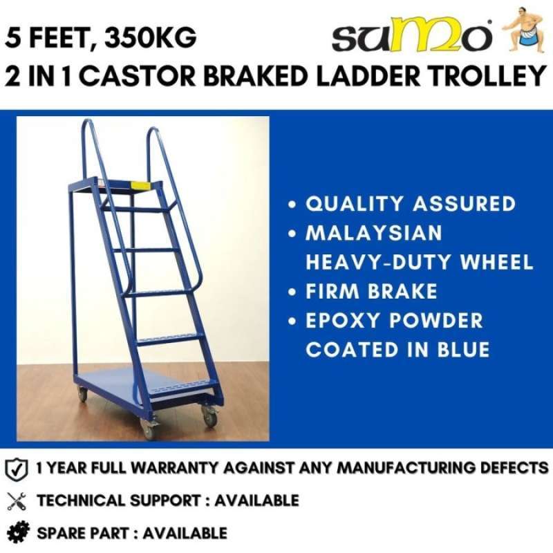 Promo Tangga Gudang Ladder Trolley SK5 Superform Ban Ngai Diskon 23% di ...