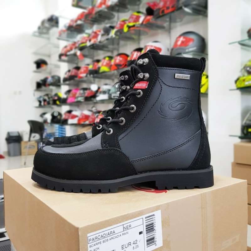 Promo Sepatu SIDI Arcadia Rain Sepatu Motor Waterproof Diskon 23% di ...