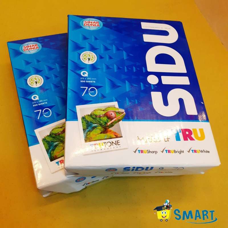 Jual KERTAS HVS SIDU 70 GRAM Q di Seller Smart Stationery - Sedati Gede, Kab. Sidoarjo | Blibli