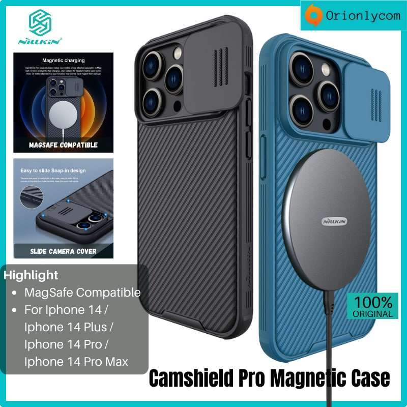 Promo Case iPhone 14 / Plus / Pro / Pro Max MagSafe Nillkin Camshield ...
