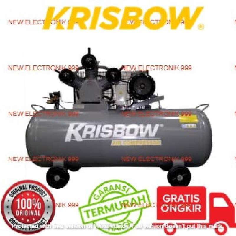 Jual Krisbow Kompresor Angin 7.5hp 420l 10bar 3ph Cpbd0742 10029562 di ...