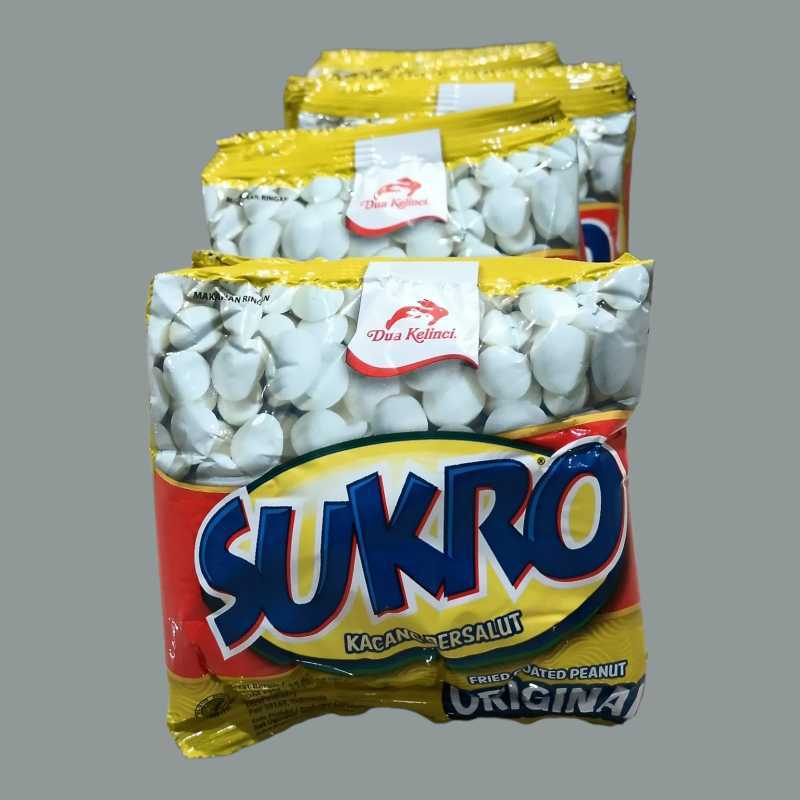 Jual DUA KELINCI Kacang Sukro Original Snack 16 gr [10 pcs/renceng] di ...