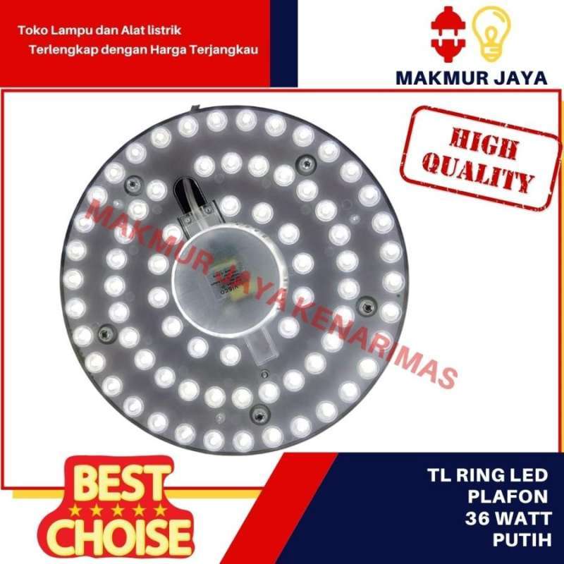 Jual Lampu Tl Ring Led 36watt / Lampu Module Led Plafon 36w Super ...