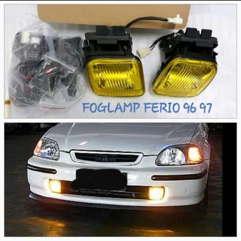 Jual HONDA FERIO LAMPU KABUT FOGLAMP KUNING SET 1996 1997 SET SEPASANG ...