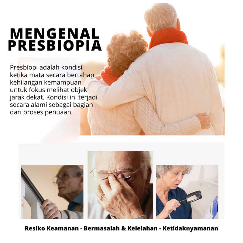 Promo Kacamata Plus Baca Dan Jalan Lensa Progresif & Anti Radiasi Untuk ...