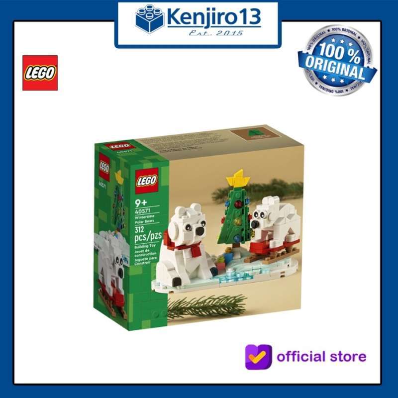 Jual Lego Seasonal 40571 Wintertime Polar Bears di Seller Kenjiro13 ...